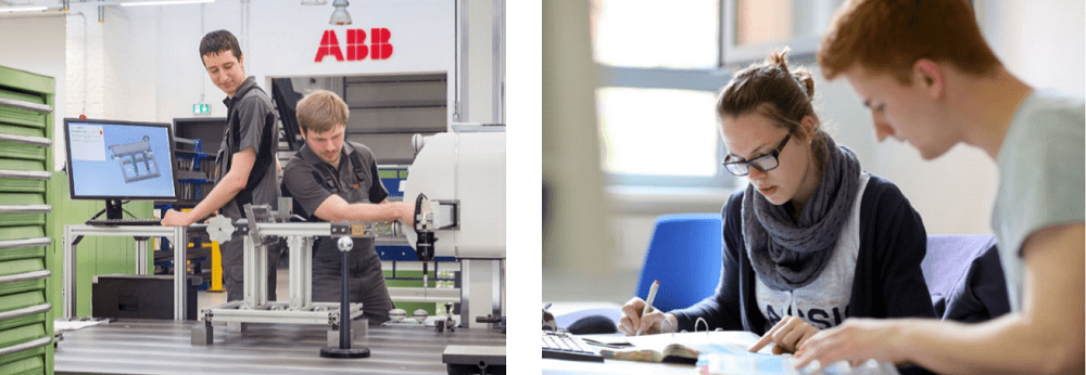 Ausbildung über das ABB Ausbildungszentrum Berlin